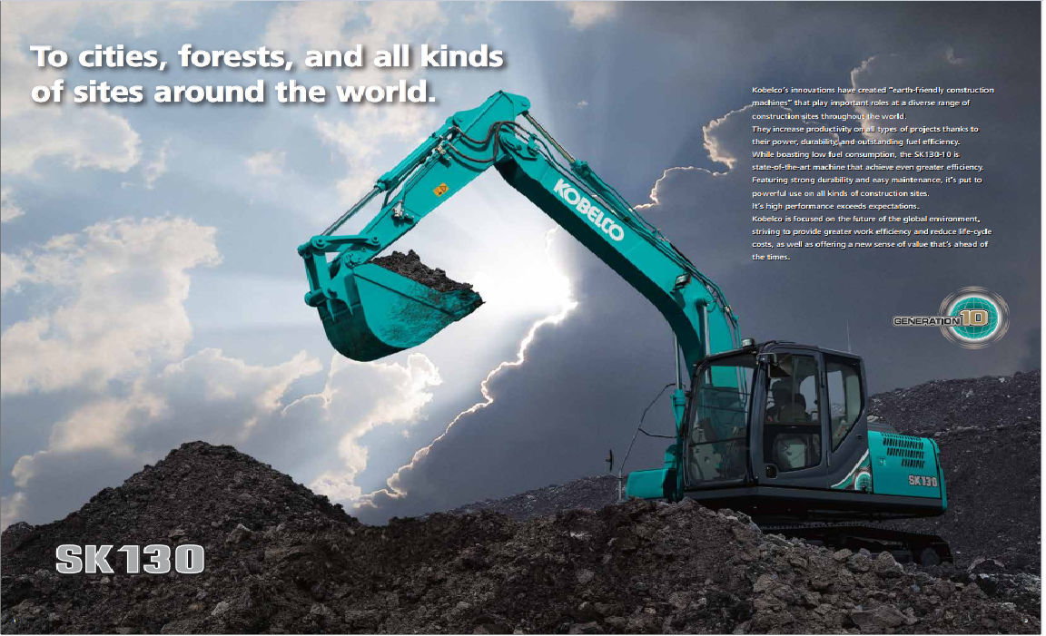 MÁY ĐÀO KOBELCO SK130-10 GÀU 0.5 m3 MỚI 100% CHÍNH HÃNG GIÁ TỐT TẠI VN ...