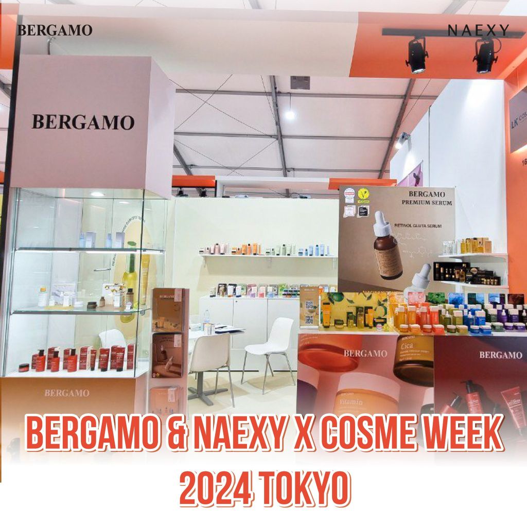 BERGAMO & NAEXY x COSME WEEK 2024 TOKYO – Bergamo