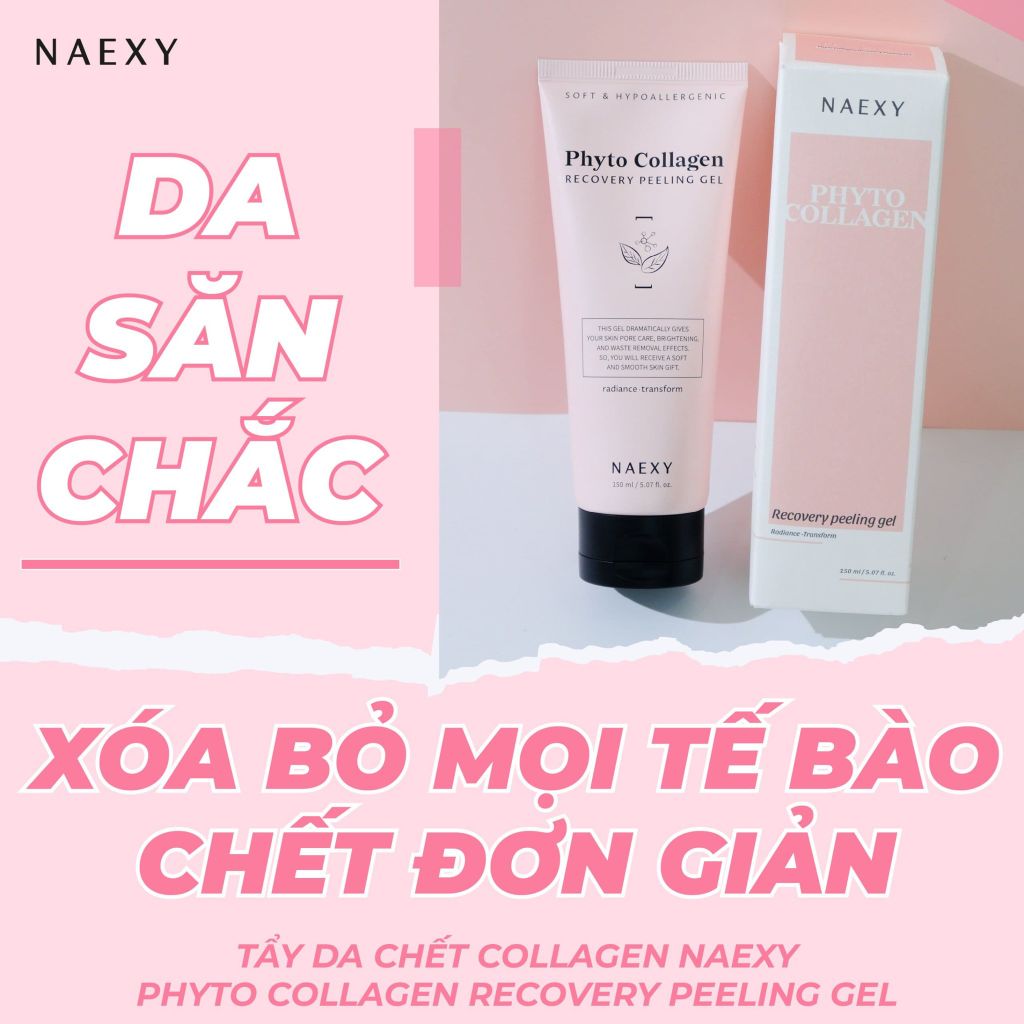 TẨY DA CHẾT COLLAGEN NAEXY PHYTO COLLAGEN RECOVERY PEELING GEL – Naexy