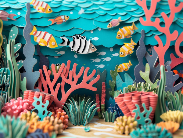 Coral Reef Management And Protection. – Gloton - Sản xuất mô hình Carton