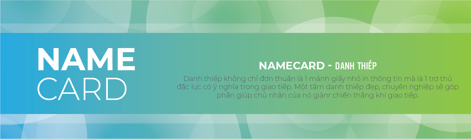 Namecard - Danh thiếp – inanbaucat