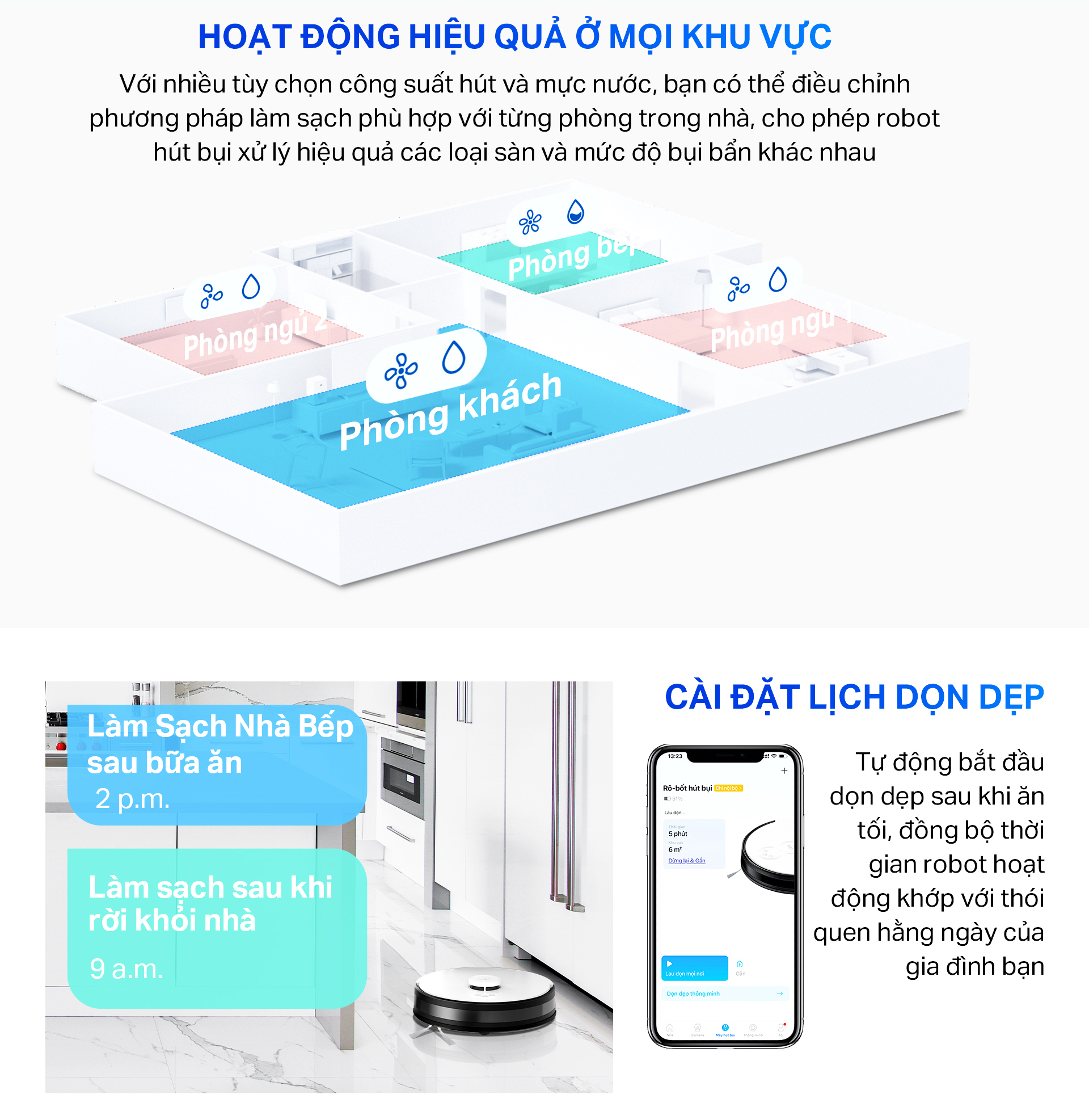 ROBOT HÚT BỤI LAU NHÀ TAPO RV30C MOP & PLUS – BẢN QUỐC TẾ - vietnamrobovac