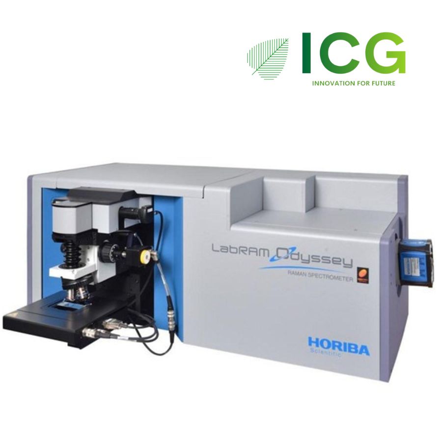 Review kính hiển vi raman LabRAM Odyssey Horiba– ICG