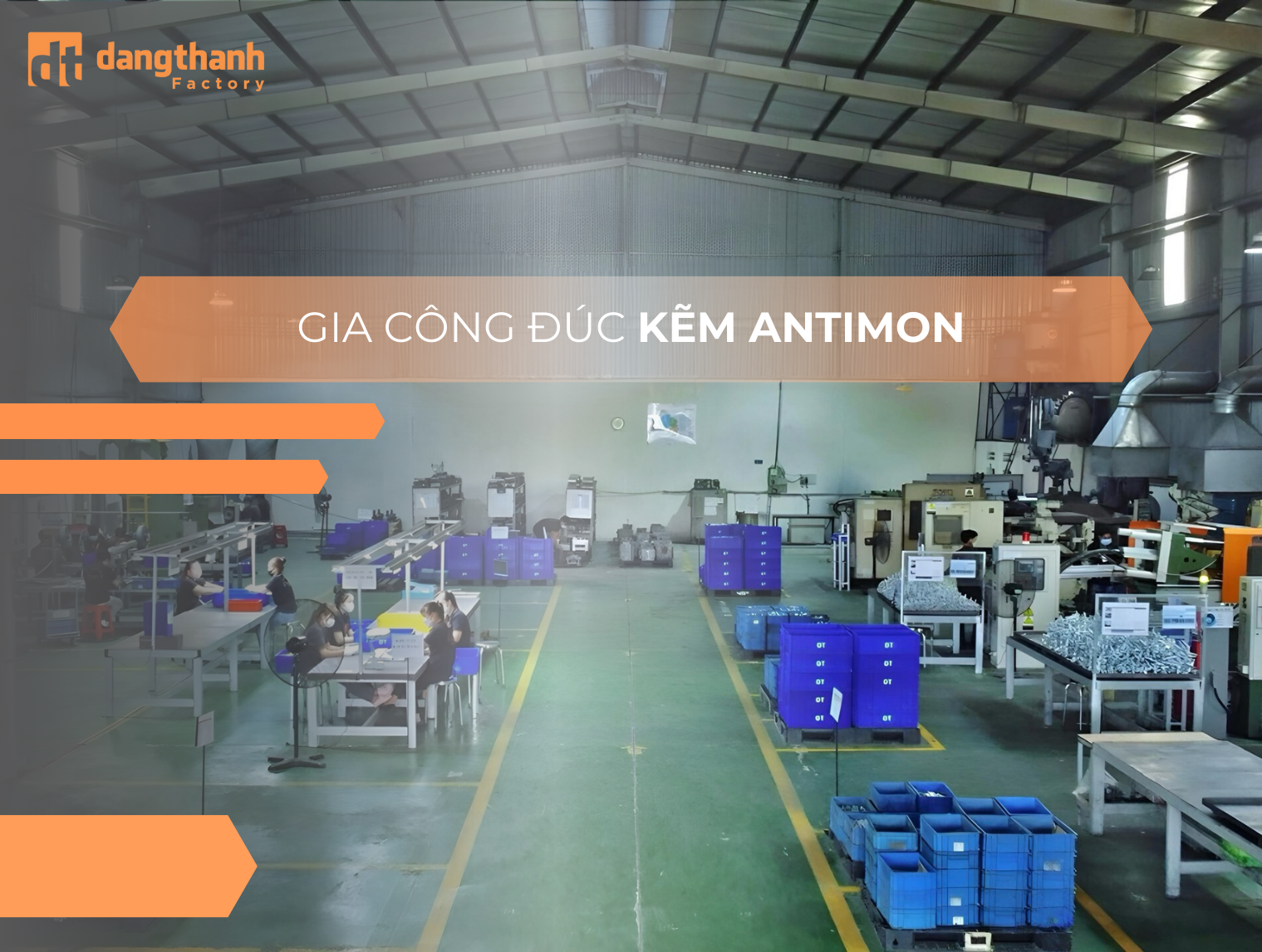 Gia công đúc kẽm antimon với độ chính xác cao tại TPHCM