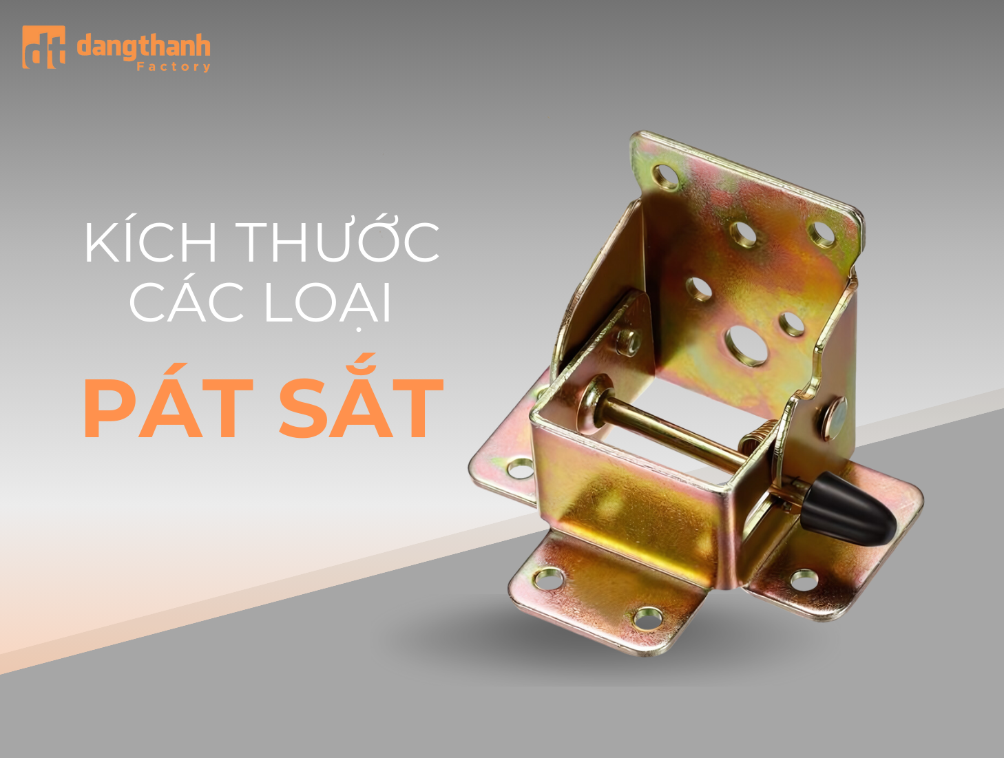 Kích thước pát sắt và những loại bản lề sắt phổ biến