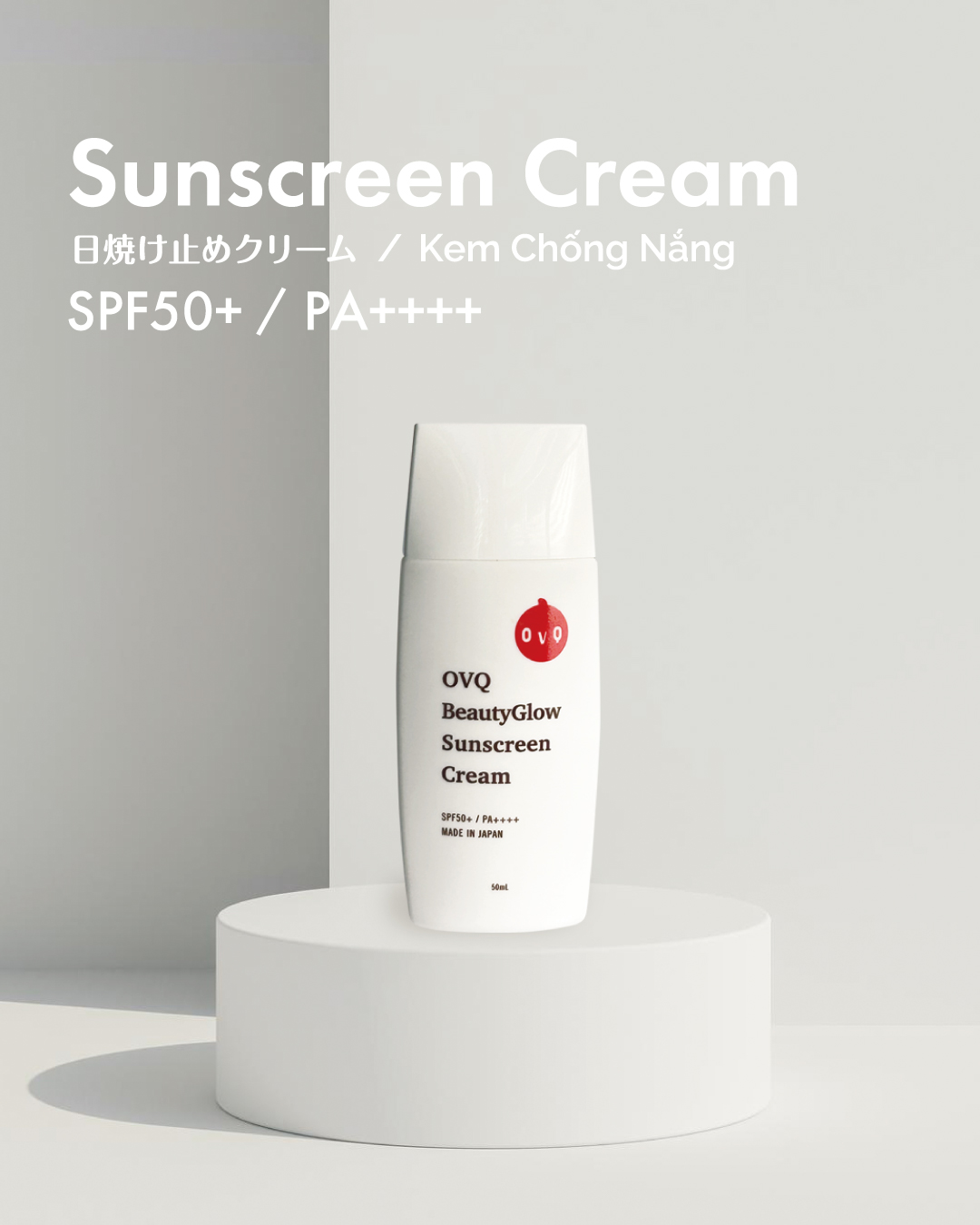 Kem Chống Nắng Dưỡng Ẩm OVQ Sunscreen Cream – OVQ Vietnam
