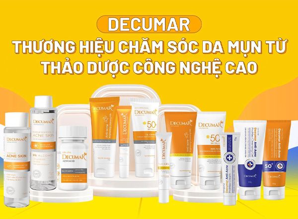 Review kem trị mụn Decumar Advanced kháng khuẩn, mờ thâm, ngừa sẹo