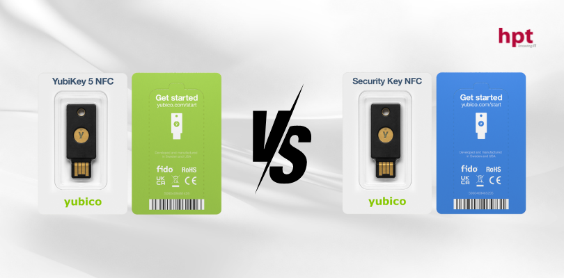 Phân biệt khóa bảo mật YubiKey 5 NFC và Security Key NFC – HPT Tech Store