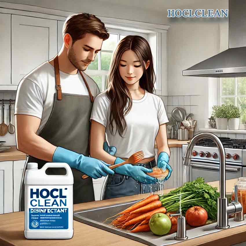 Nước axit hypoclorơ (HOCl) trong khử trùng thực phẩm – PetClean