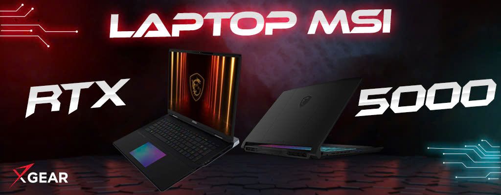 Laptop MSI RTX 5000 Series