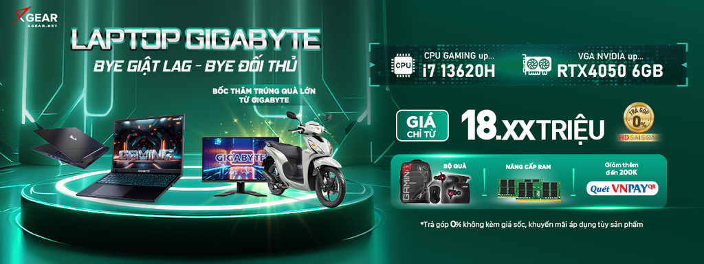 Xgear - Laptop Gaming, PC, Màn Hình, Linh Kiện, Gaming Gear Chính Hãng