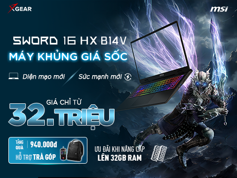 Xgear - Laptop Gaming, PC, Màn Hình, Linh Kiện, Gaming Gear Chính Hãng