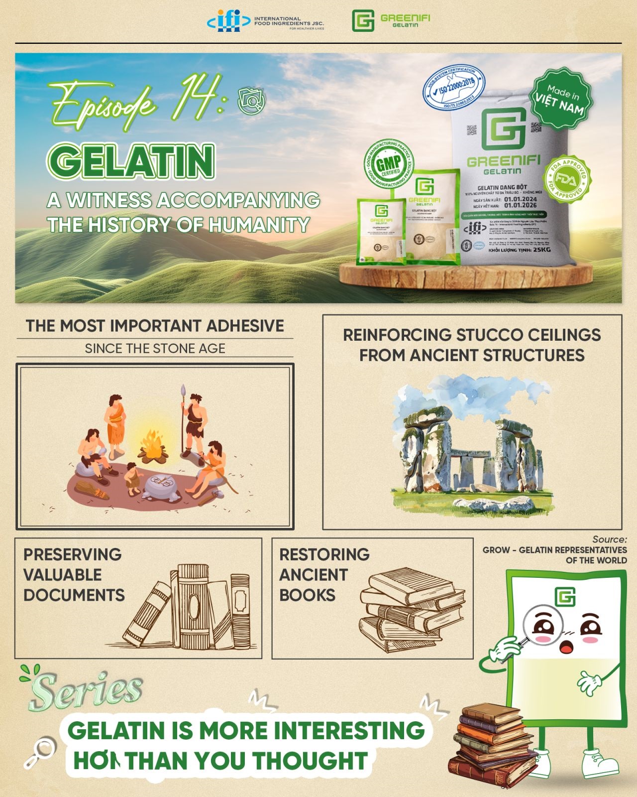 Series "gelatine: More Fascinating Than You Think" - Episode 14: gelat ...