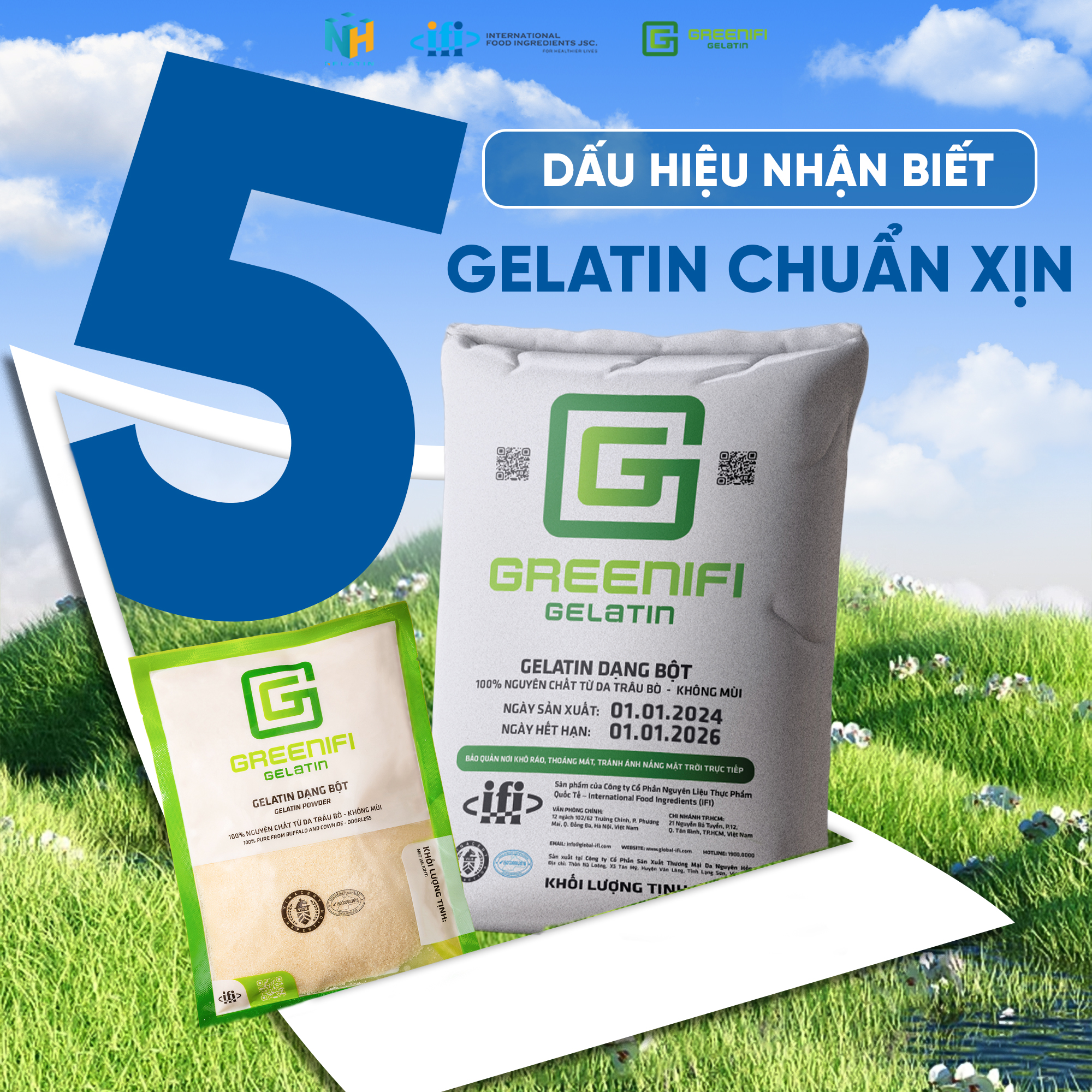 THẾ NÀO LÀ GELATIN “CHUẨN XỊN” – Nguyên Hồng Gelatin