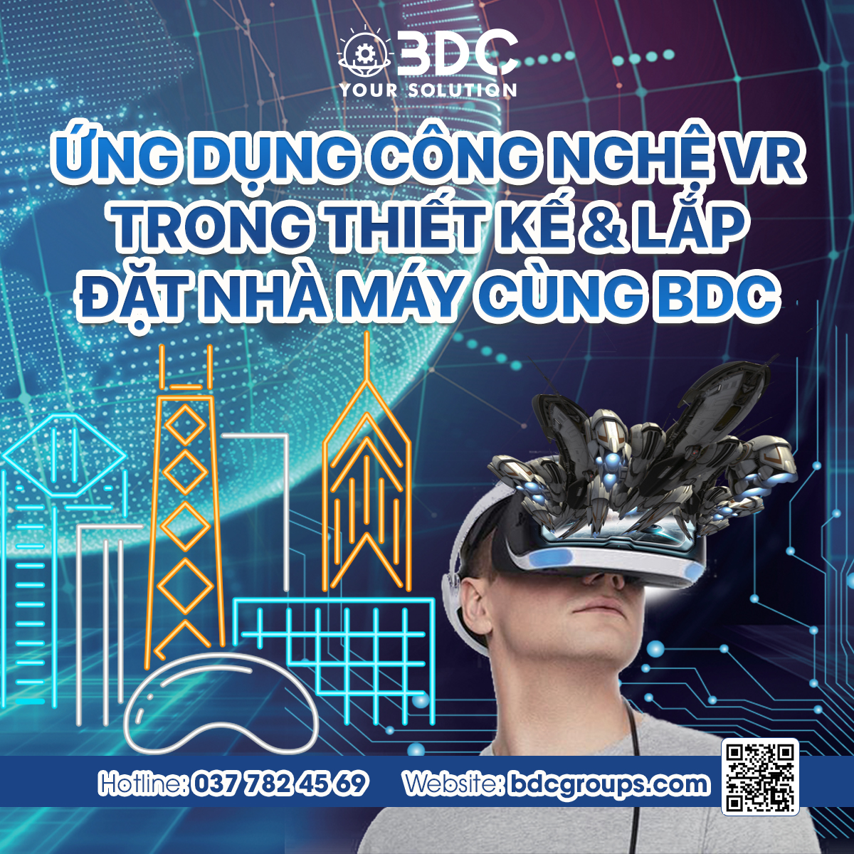 🚀 ỨNG DỤNG CÔNG NGHỆ VR TRONG THIẾT KẾ & LẮP ĐẶT NHÀ MÁY CÙNG BDC GROUPS: BƯỚC TIẾN MỚI TRONG ...