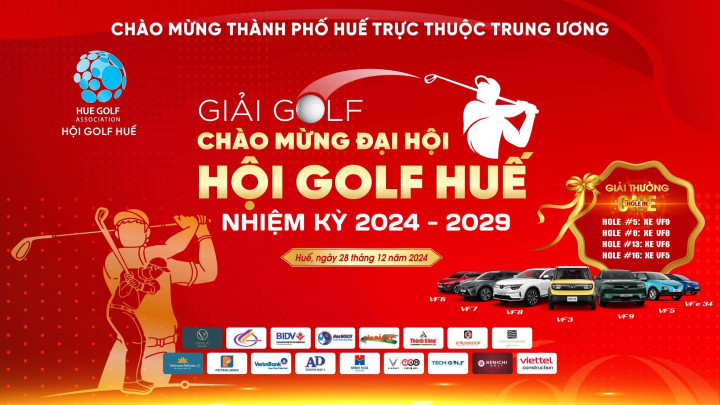 Giải golf Chào mừng Đại hội Hội Golf Huế nhiệm kỳ 2024-2029 khởi tranh ...