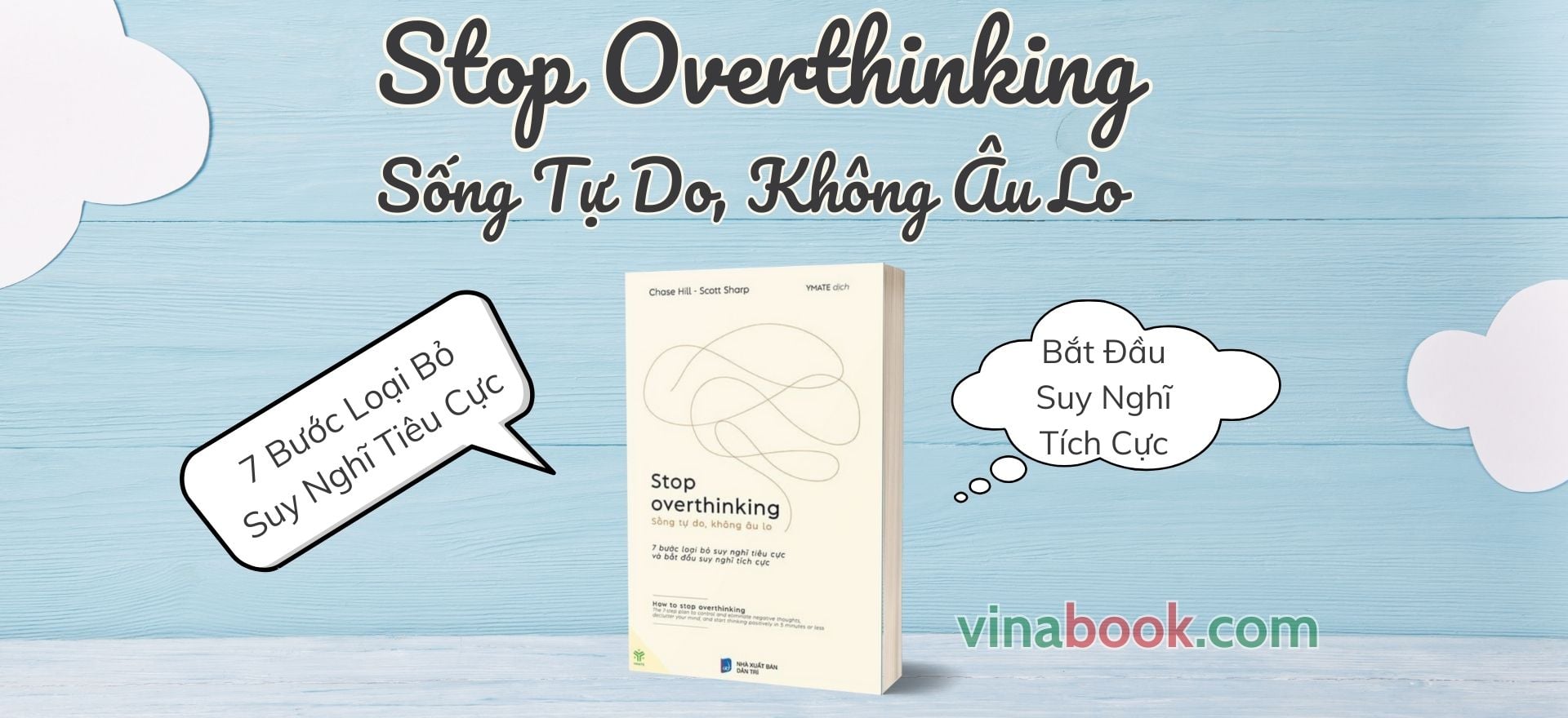 Review Sách "Stop Overthinking - Sống Tự Do, Không Âu Lo – Vinabook