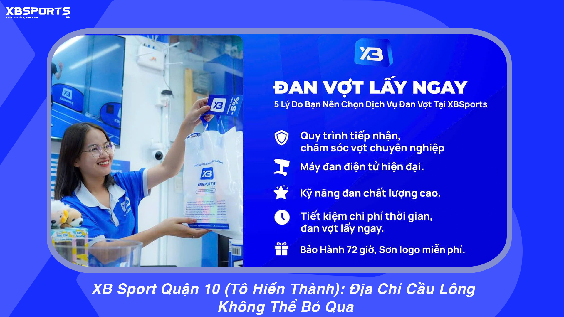 XB Sport Quận 10 (Tô Hiến Thành): Địa Chỉ Cầu Lông Không Thể Bỏ Qua ...