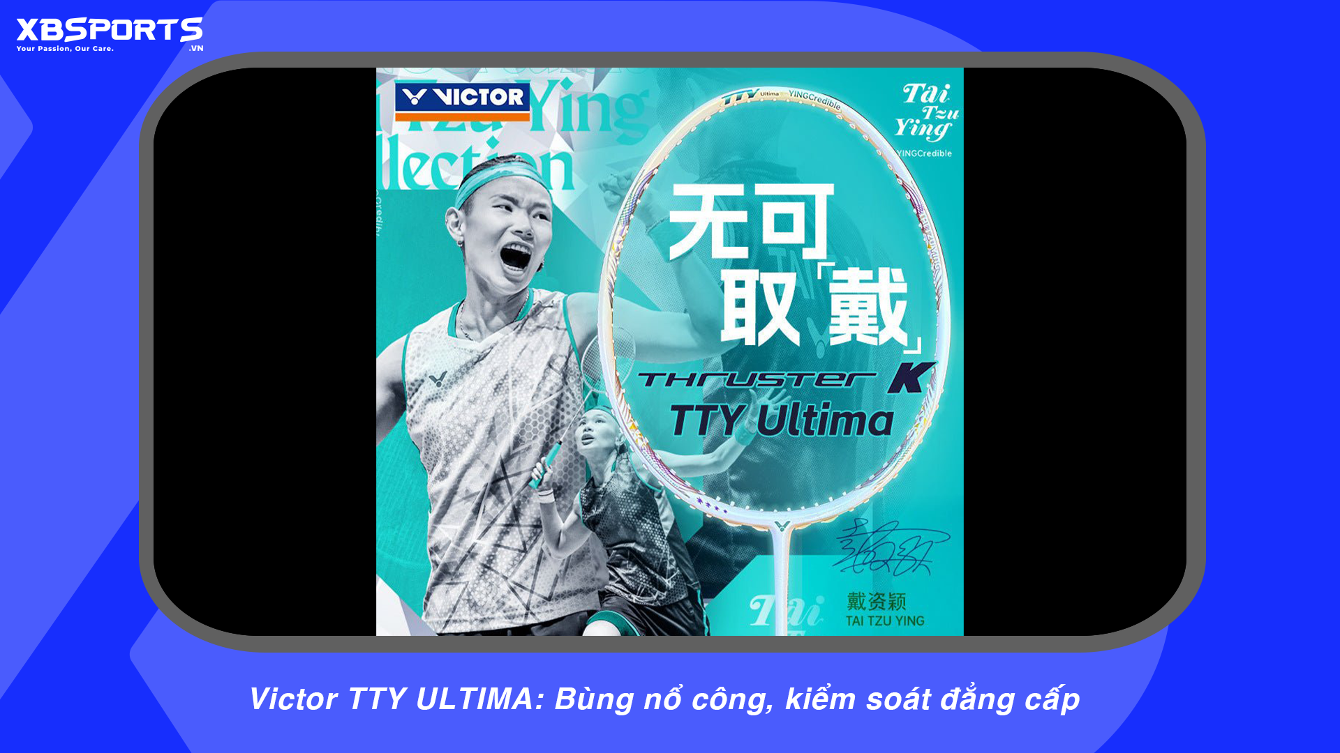 Victor TTY ULTIMA: Bùng nổ công, kiểm soát đẳng cấp - XBSPORTS - HỆ ...