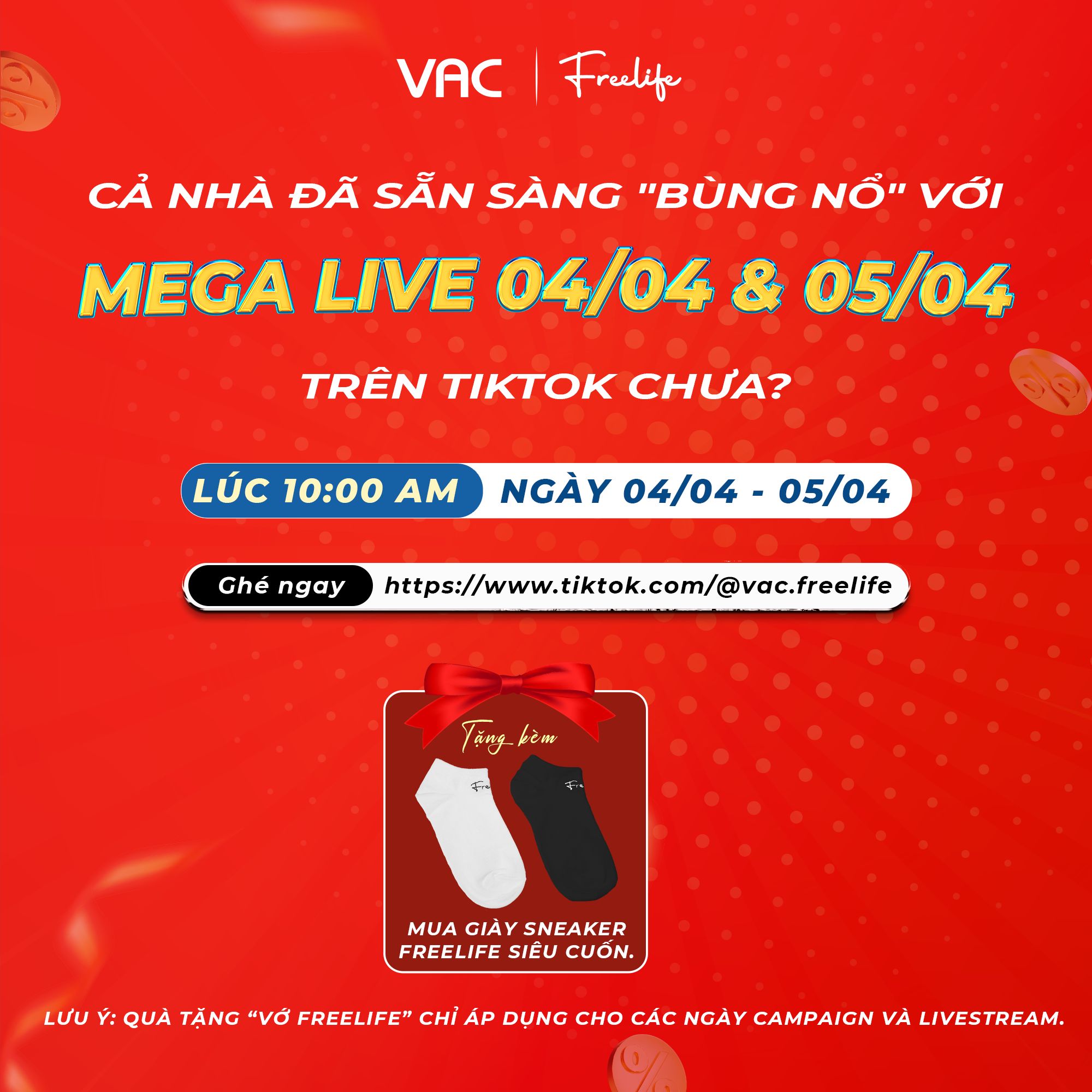 CẢ NHÀ ĐÃ SẴN SÀNG "BÙNG NỔ" VỚI MEGA LIVE 04/04 & 05/04 TRÊN TIKTOK C ...