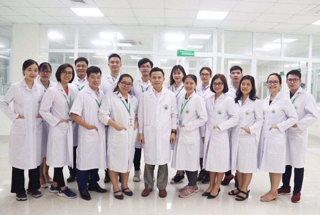Đội ngũ chuyên gia Trung tâm Xét nghiệm HUPH Lab
