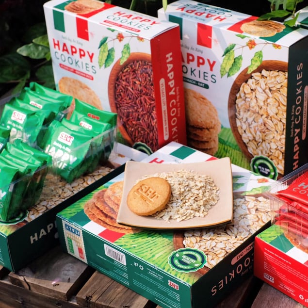 Bánh Ăn Kiêng Happy Cookies – CÔNG TY CỔ PHẦN SẢN XUẤT VÀ THƯƠNG MẠI SBT