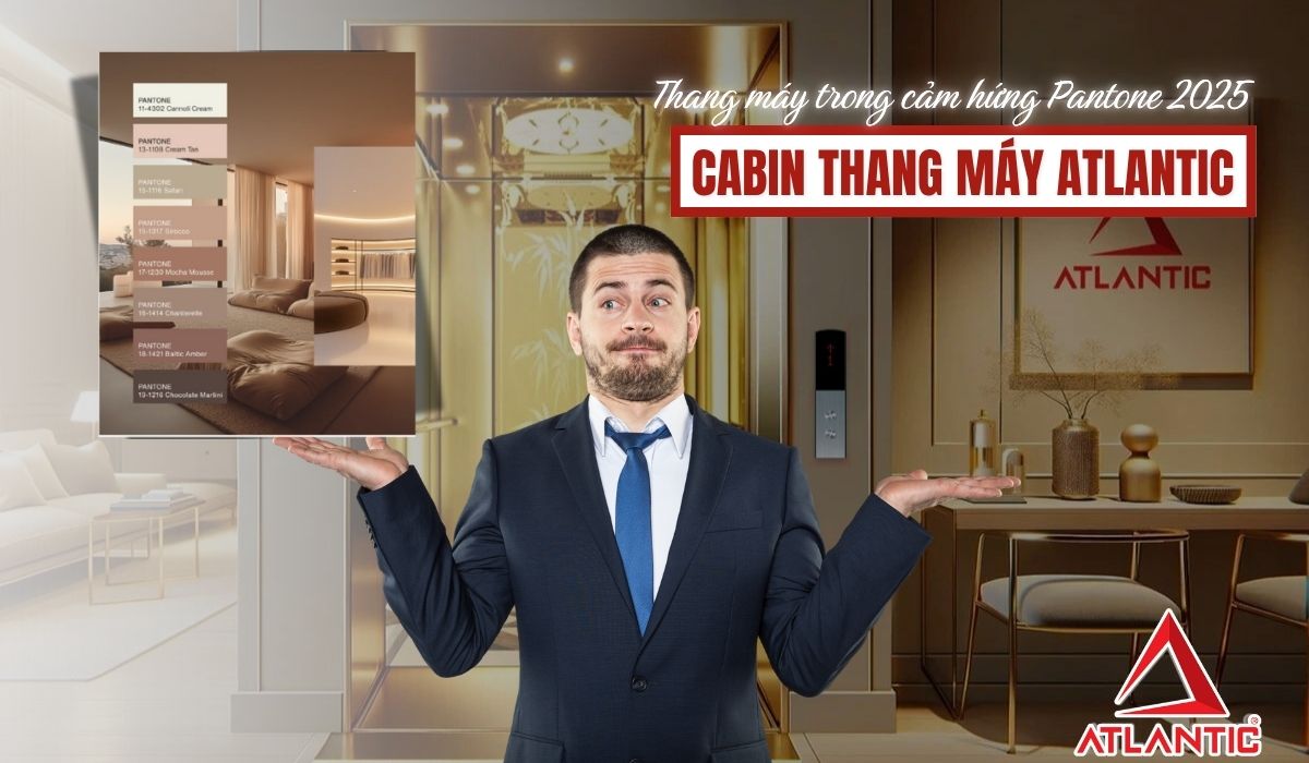 Khi kỹ thuật gặp nghệ thuật Thang máy trong cảm hứng Pantone 2025