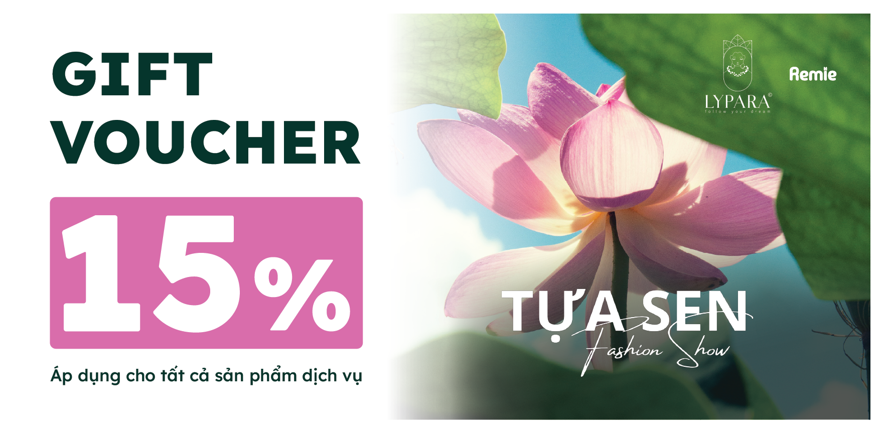 [REMIE x TỰA SEN SHOW] HƯỚNG DẪN SỬ DỤNG VOUCHER ƯU ĐÃI 15% – Remie ...