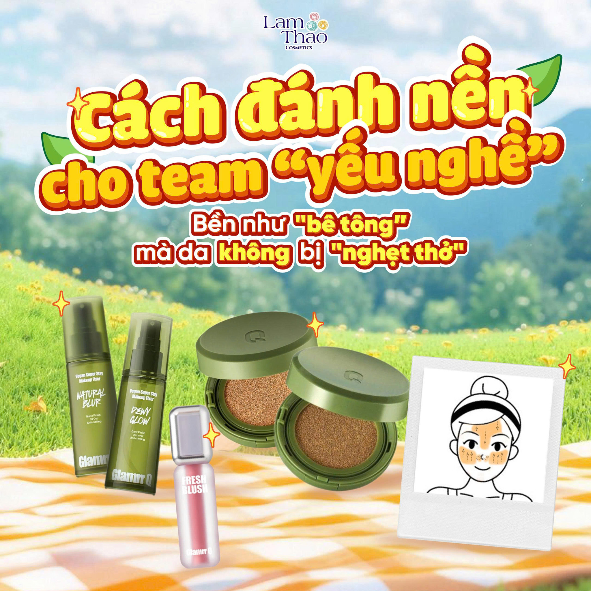 CÁCH ĐÁNH NỀN CHO TEAM “YẾU NGHỀ” MỊN NHƯ BÊ TÔNG DA KHÔNG “NGHẸT THỞ ...