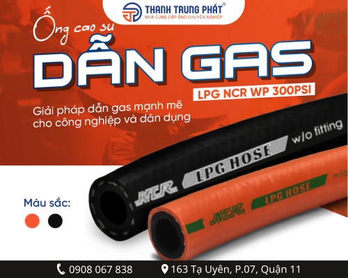 Những thông số kỹ thuật quan trọng khi lựa chọn ống cao su dẫn gas lpg – Công Ty TNHH Thanh ...