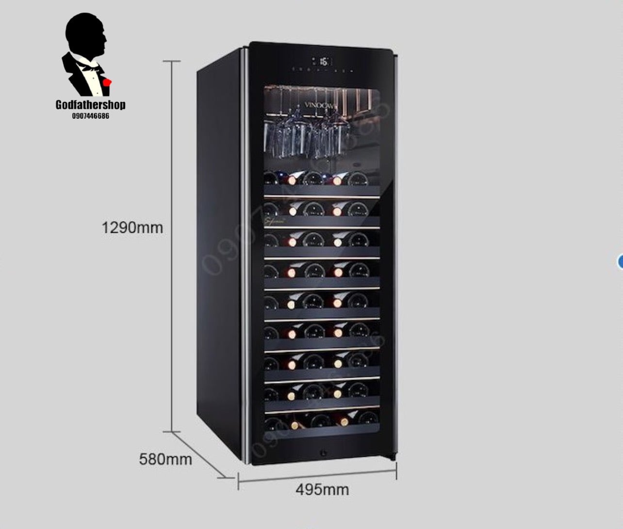 Vinocave 85-Bottle Wine Cooler – Geenes