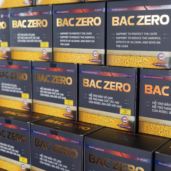 RA MẮT SẢN PHẨM BAC ZERO - VIÊN NGẬM HỖ TRỢ BẢO VỆ GAN, XỬ LÝ TÁC HẠI