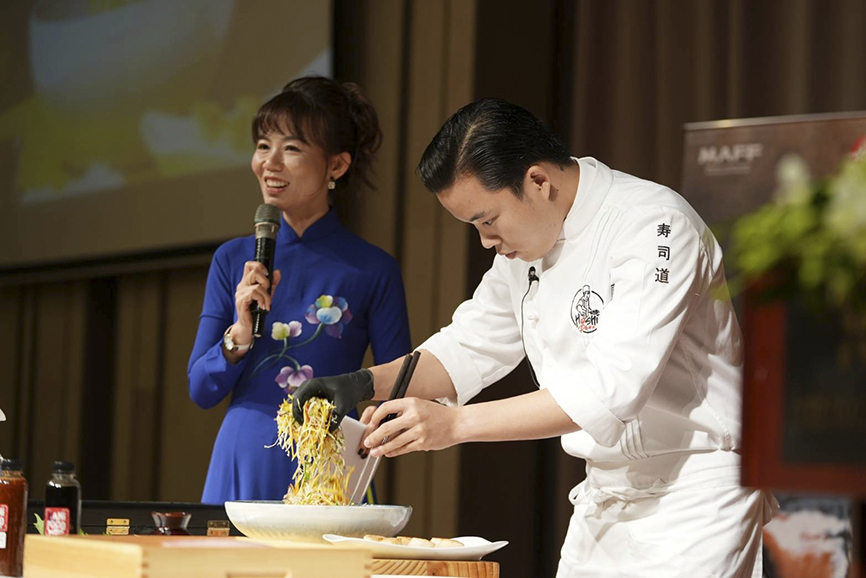 JETRO & MAFF cùng Hot Chef HOSHI PHAN giới thiệu thủy hải sản Nhật Bản