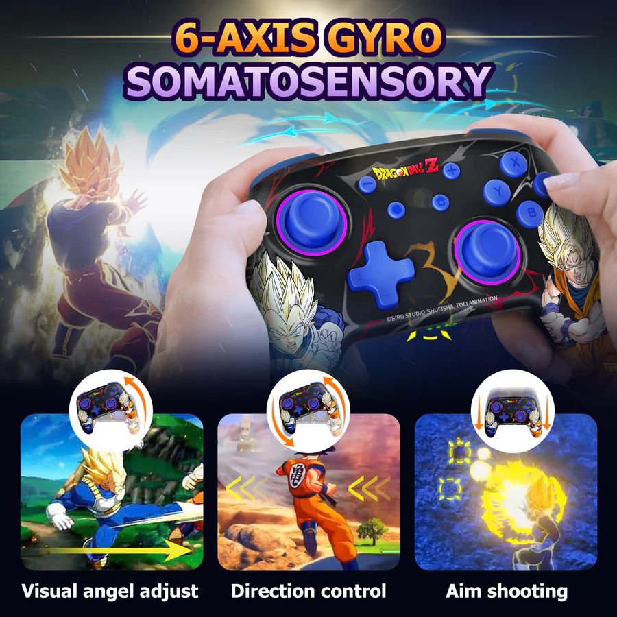 Tay cầm Nintendo Switch Pro Controller IINE Dragon Ball L828– hoangyengame