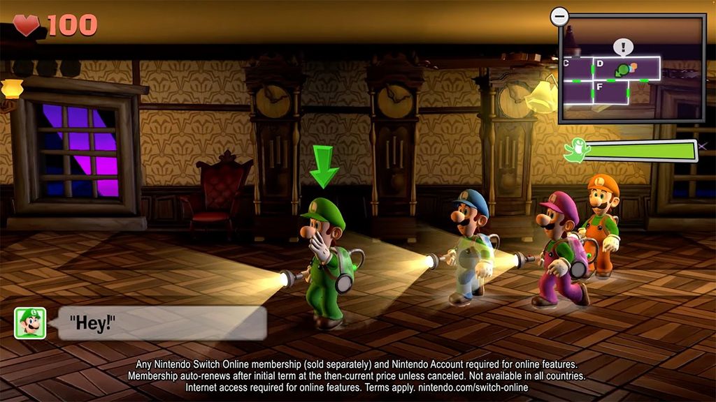 Băng Game Nintendo Switch Luigi's Mansion 2– hoangyengame