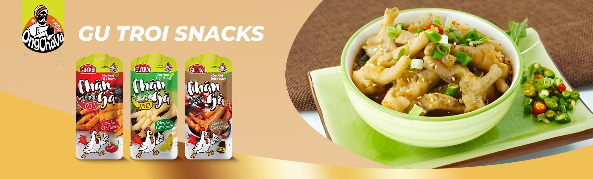 Gu Troi Snacks – Ông Chà Và - Bí Quyết Đầu Bếp