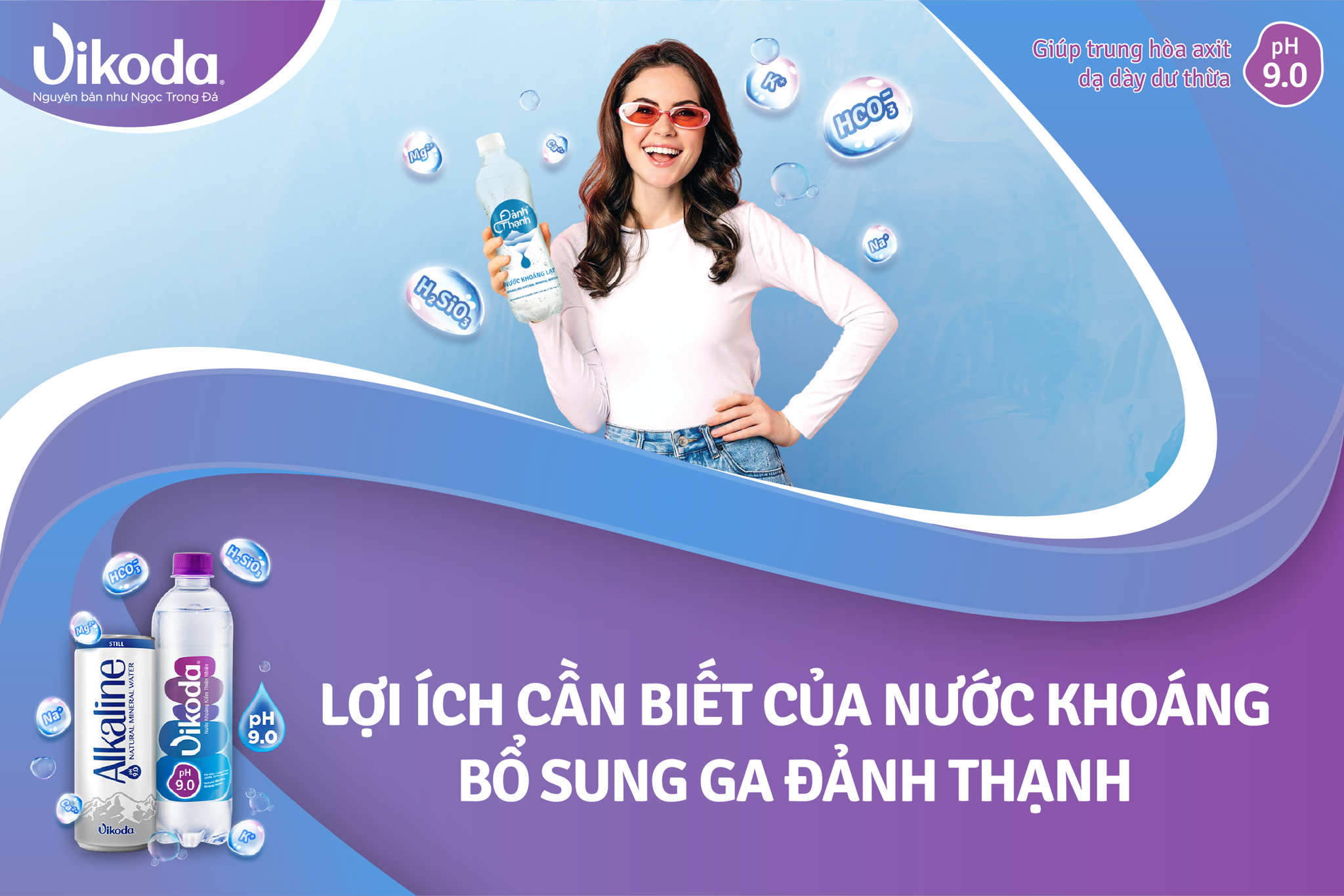 Lợi ích cần biết của nước khoáng bổ sung ga Đảnh Thạnh