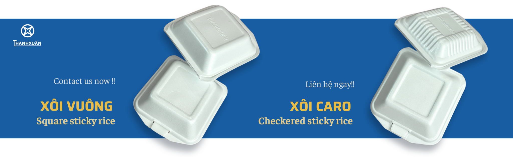 Sticky Rice Foam Box - Thanh Xuan