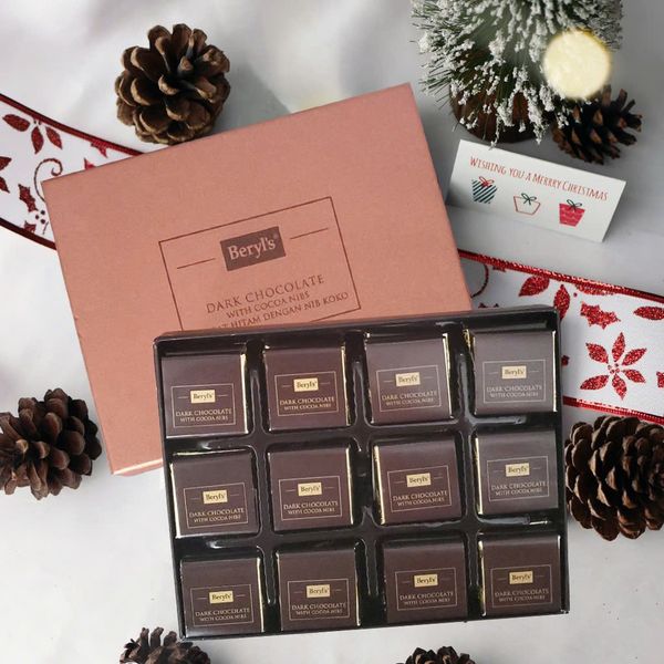 Socola Beryl's 216g - Dark Chocolate with Sea Salted / Cocoa Nibs ...