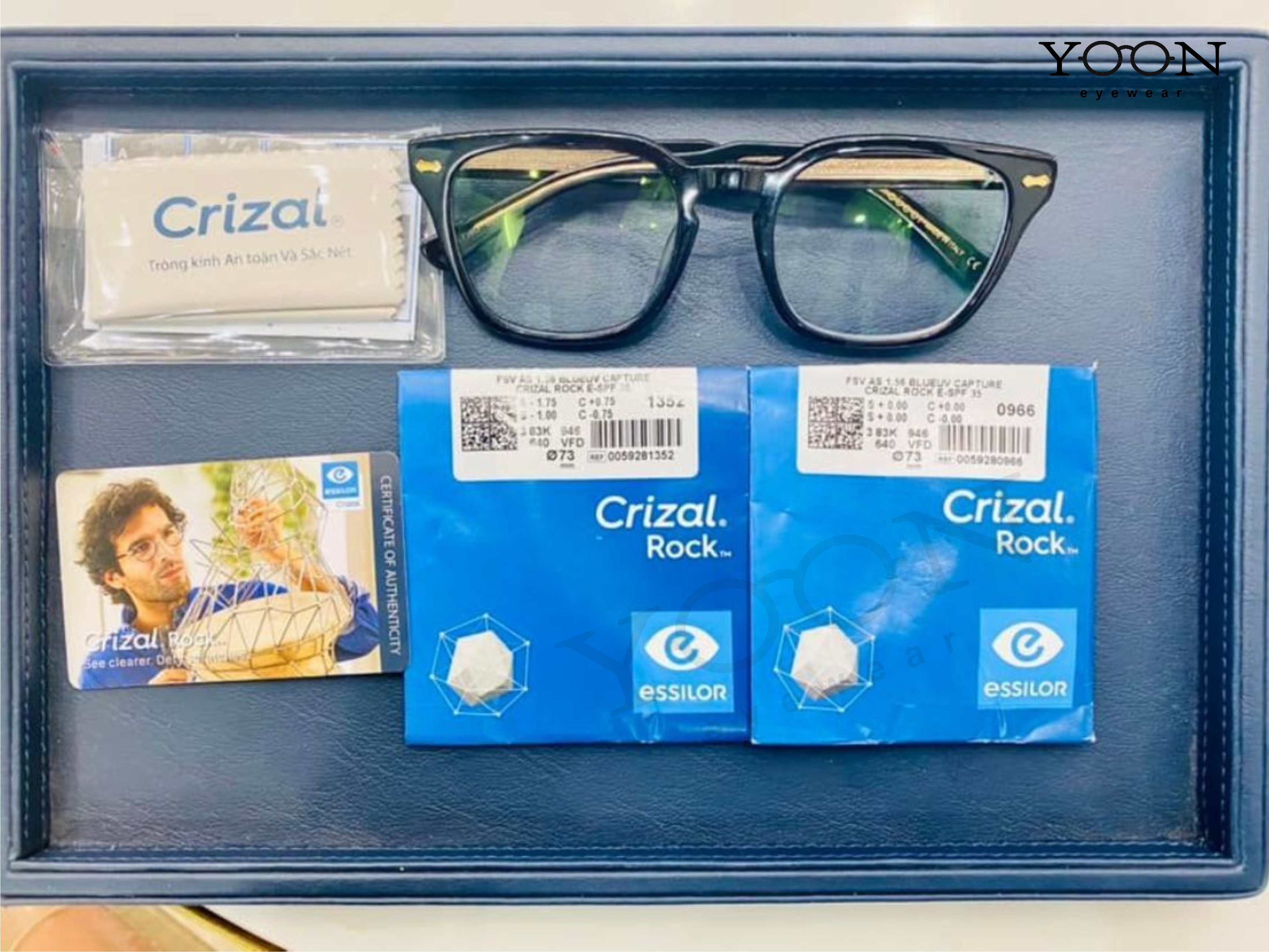 Essilor Crizal Rock - Đột Phá Về Độ Bền Và Sự Bảo Vệ Tròng Kính – Yoon