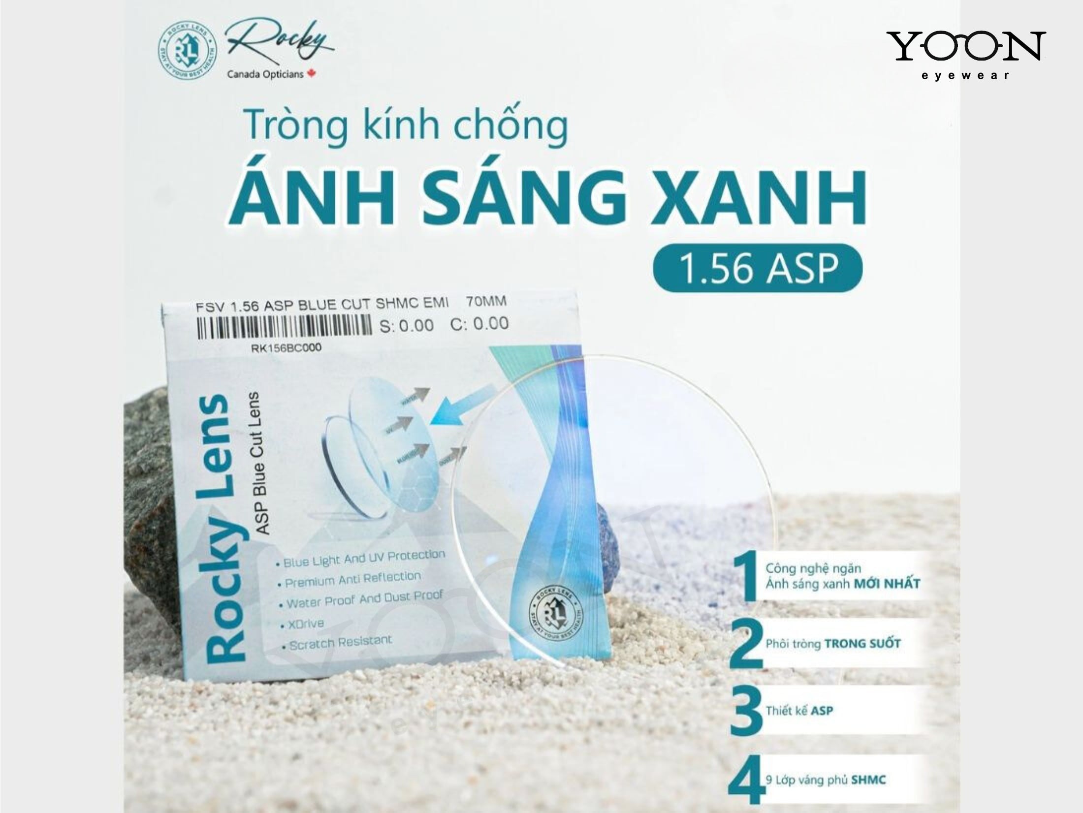 Rocky - Tròng Kính Rocky Chính Hãng – Mắt Kính Yoon