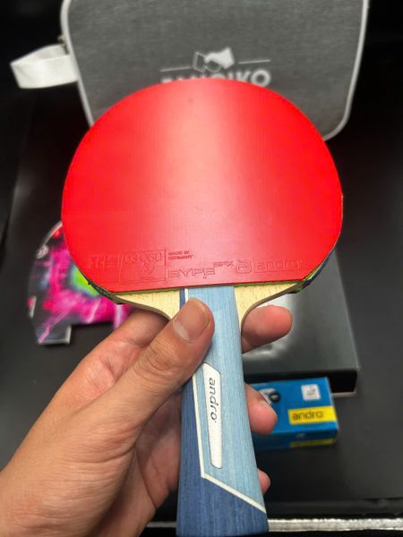 Combo cốt vợt Andro Treiber Q kết hợp đôi mặt vợt Andro Bype SFX – Nhân ...