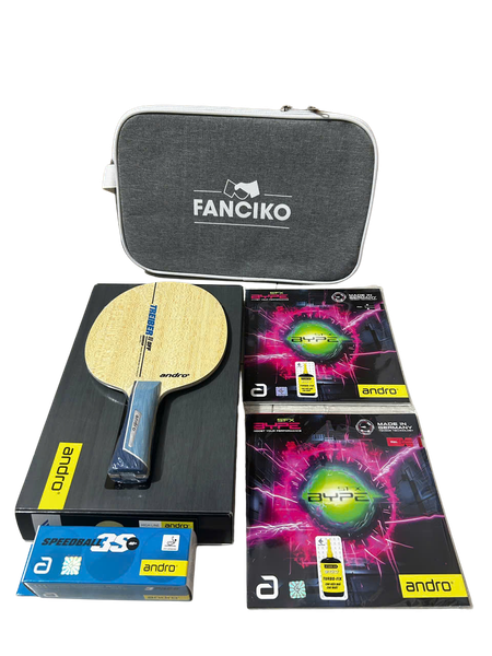 Combo cốt vợt Andro Treiber Q kết hợp đôi mặt vợt Andro Bype SFX – Nhân ...