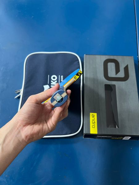 Combo cốt vợt Andro Treiber Q kết hợp đôi mặt vợt Andro Good – Nhân Fanciko