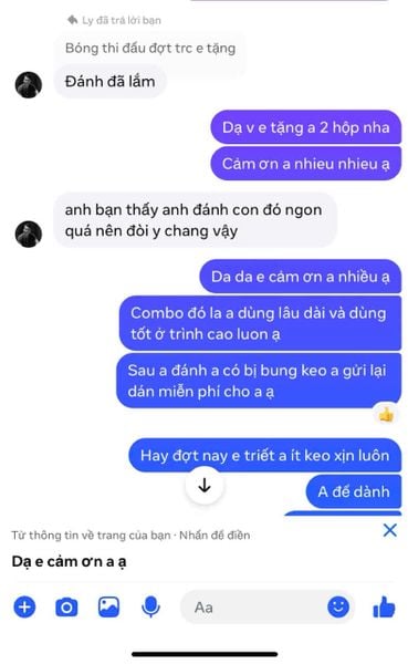 Combo cốt vợt Andro Treiber Q kết hợp đôi mặt vợt Andro Good – Nhân Fanciko