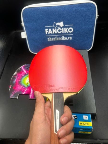 Combo cốt vợt Andro Treiber Z kết hợp đôi mặt vợt Andro Bype SFX – Nhân ...