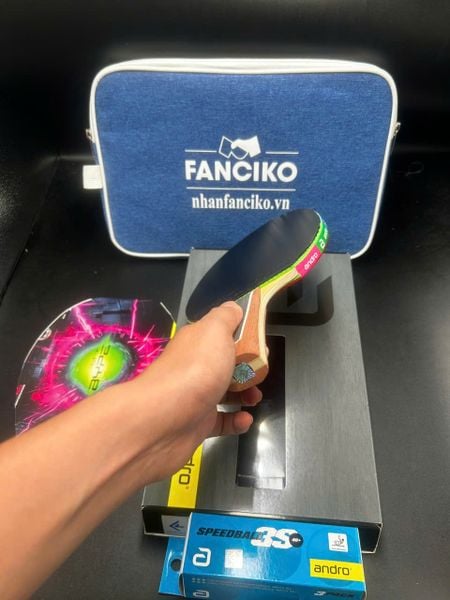 Combo cốt vợt Andro Treiber Z kết hợp đôi mặt vợt Andro Bype SFX – Nhân ...