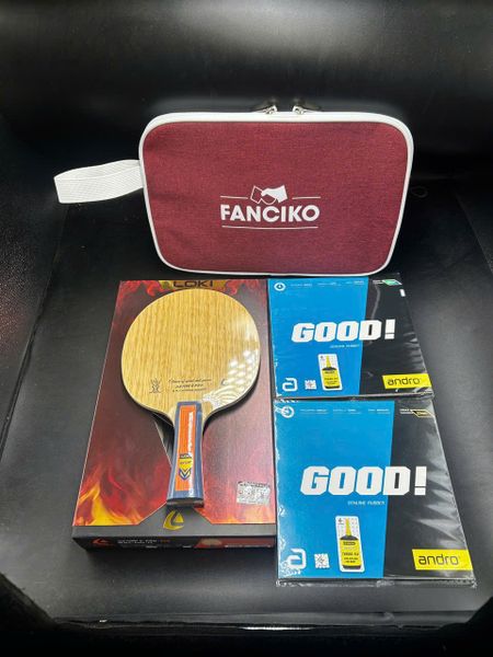 Combo cốt vợt Loki RXTON 5 PRO kết hợp đôi mặt vợt Andro Good – Nhân ...