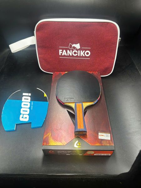 Combo cốt vợt Loki RXTON 5 PRO kết hợp đôi mặt vợt Andro Good – Nhân Fanciko