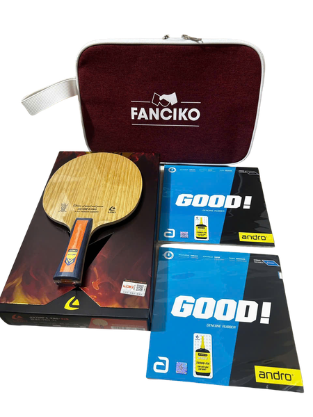 Combo cốt vợt Loki RXTON 5 PRO kết hợp đôi mặt vợt Andro Good – Nhân ...